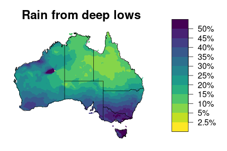Under pressure: New research into Australia’s changing rainfall and low ...